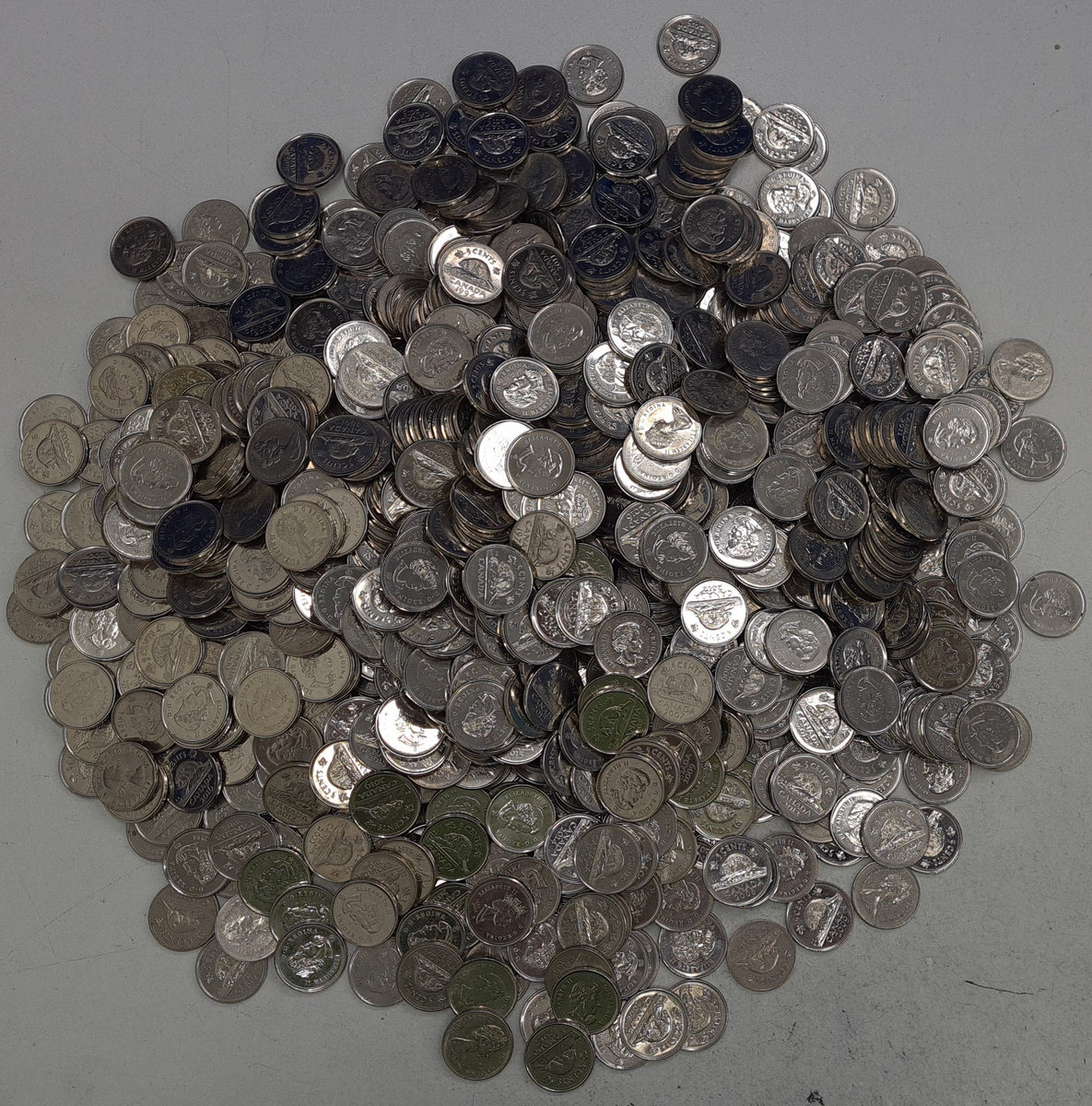 Canada Five Cent Coins x 1000 – Coinpeeps
