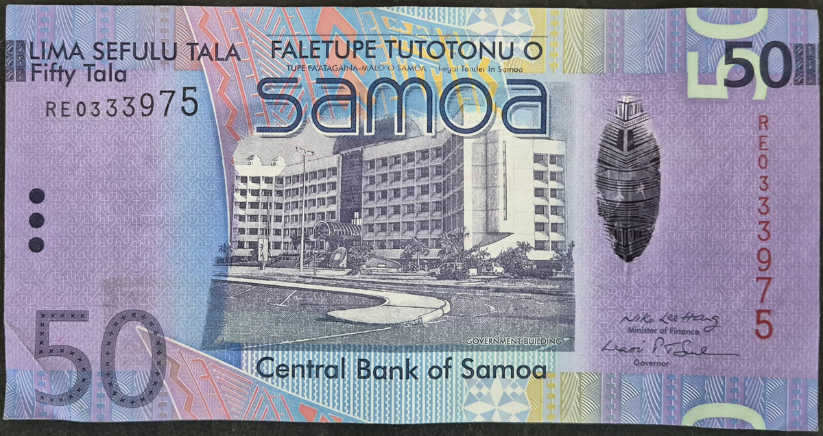 Samoa 50 Tala Banknote – Coinpeeps