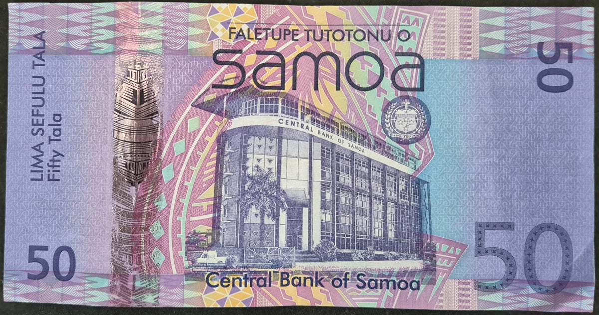 Samoa 50 Tala Banknote – Coinpeeps