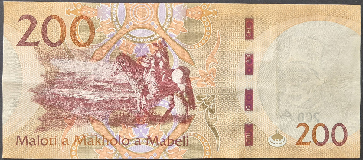 Lesotho 200 Maloti Banknote – Coinpeeps