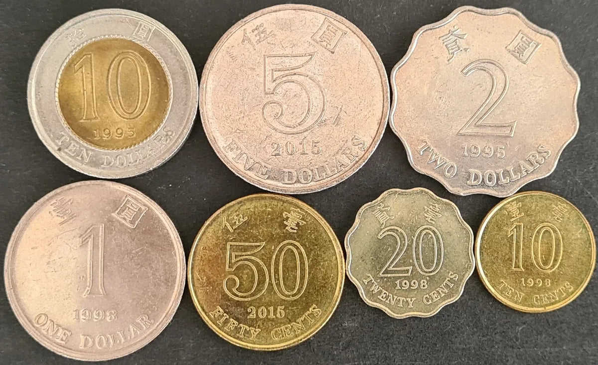 Hong Kong Coin Set – Coinpeeps