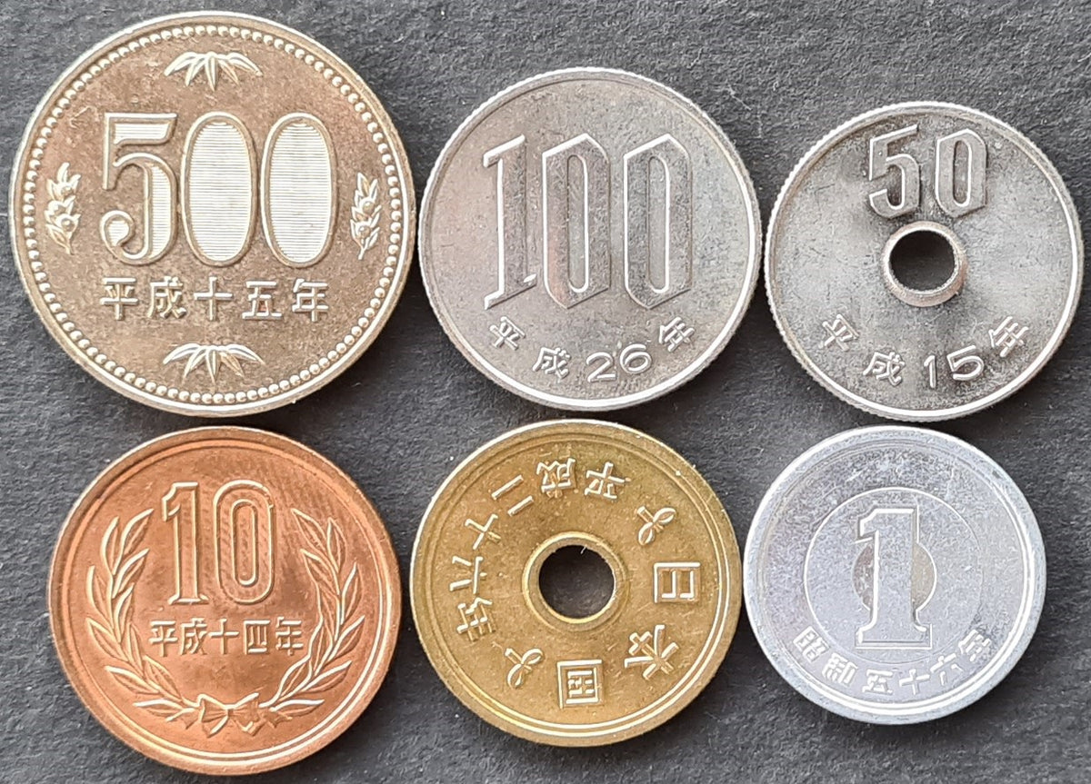 Japan Coin Set – Coinpeeps