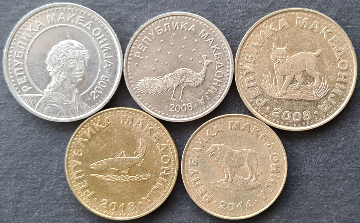 Macedonia Coin Set – Coinpeeps