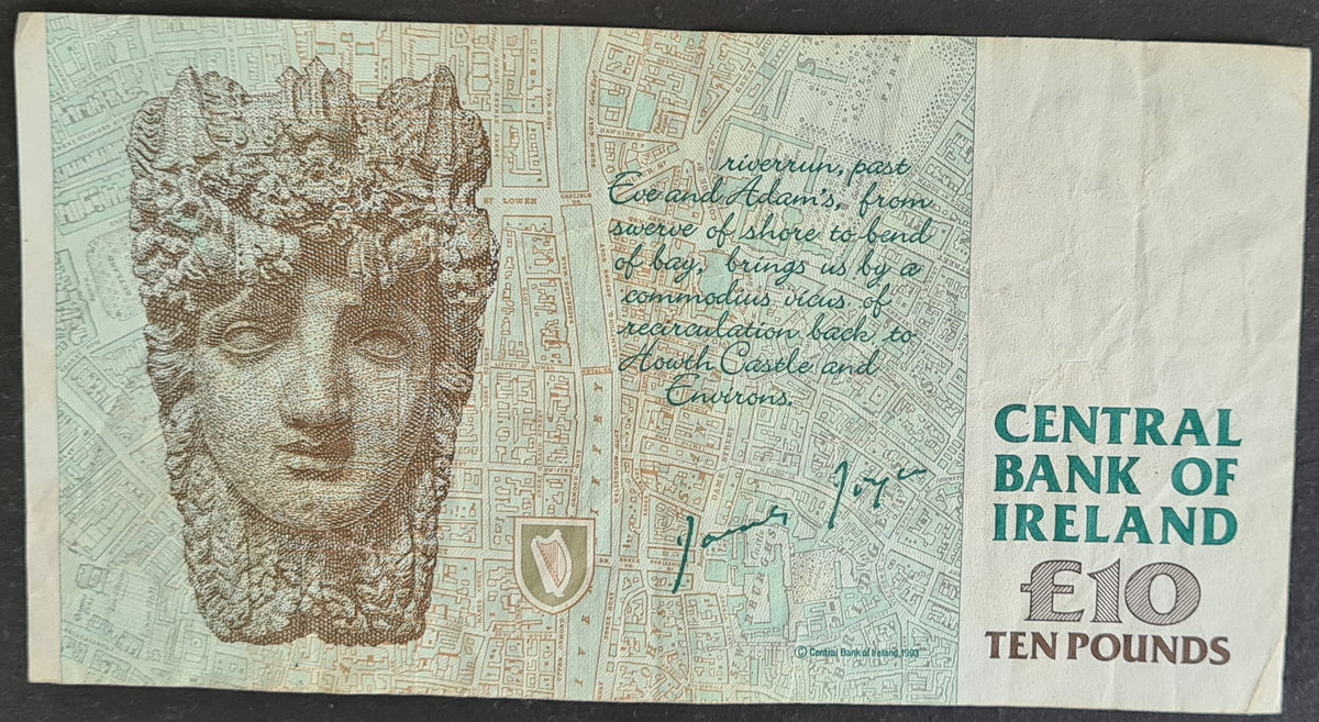 Republic of Ireland 10 Pound Banknote – Coinpeeps