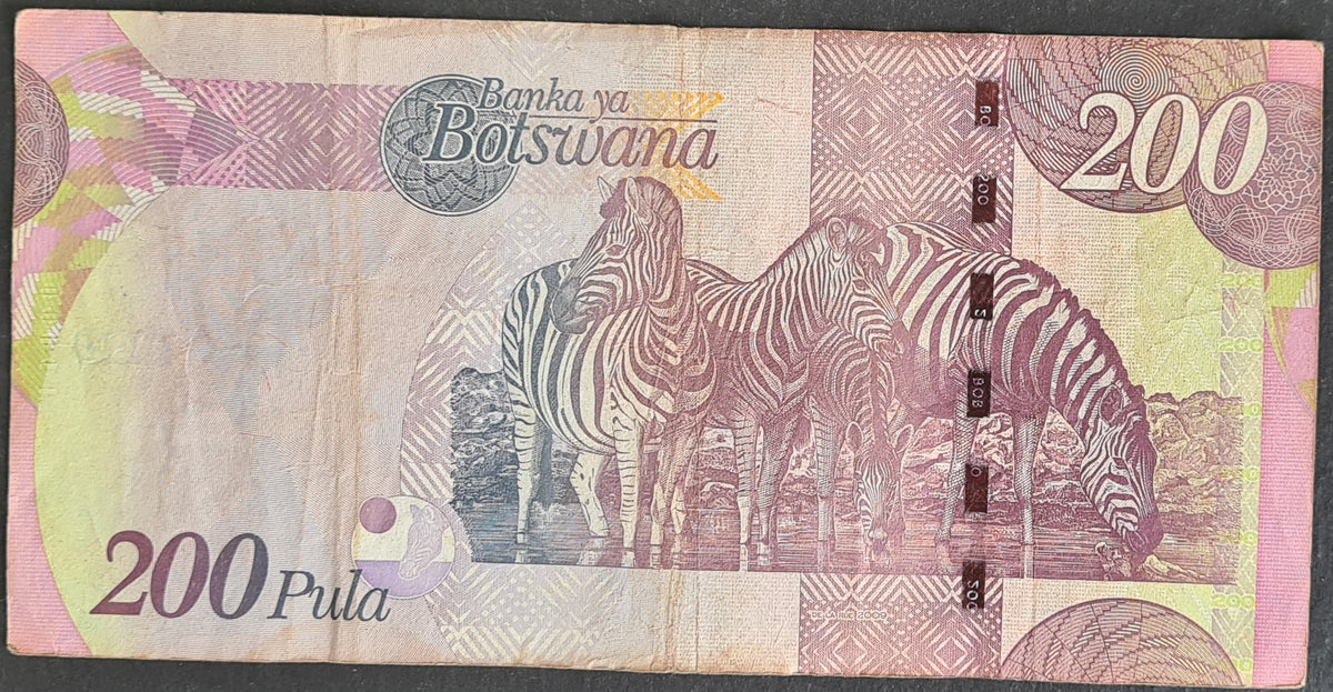 Botswana 200 Pula Banknote – Coinpeeps