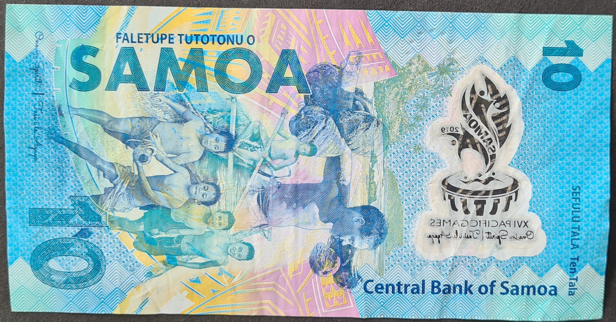 Samoa 10 Tala Banknote – Coinpeeps