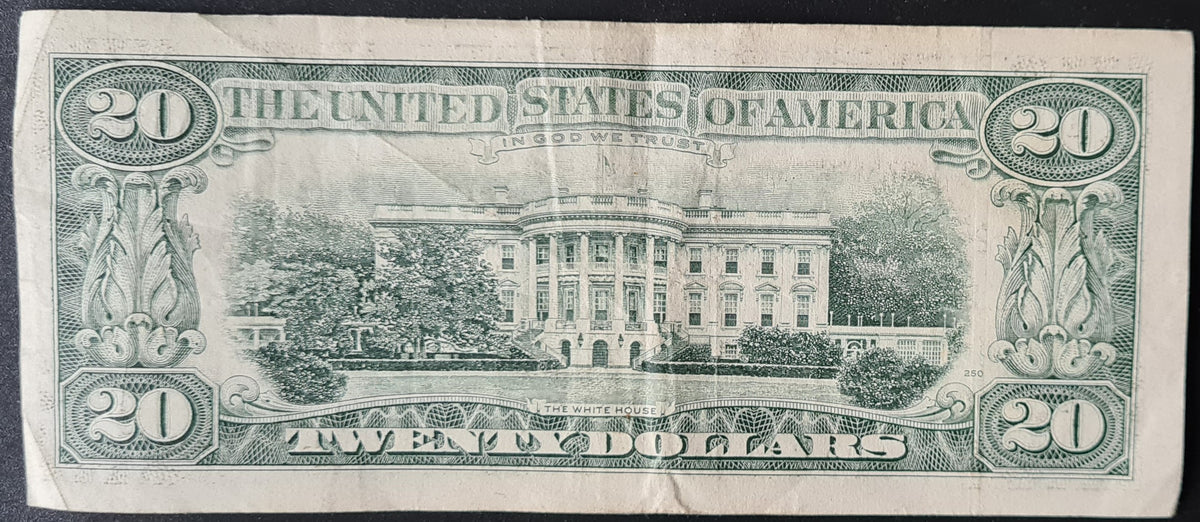 1990 United States 20 Dollar Banknote – Coinpeeps
