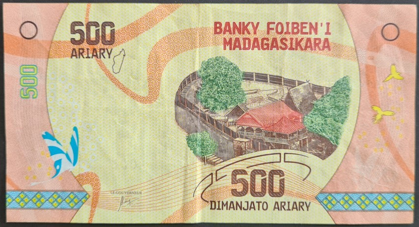 Madagascar 500 Ariary Banknote – Coinpeeps